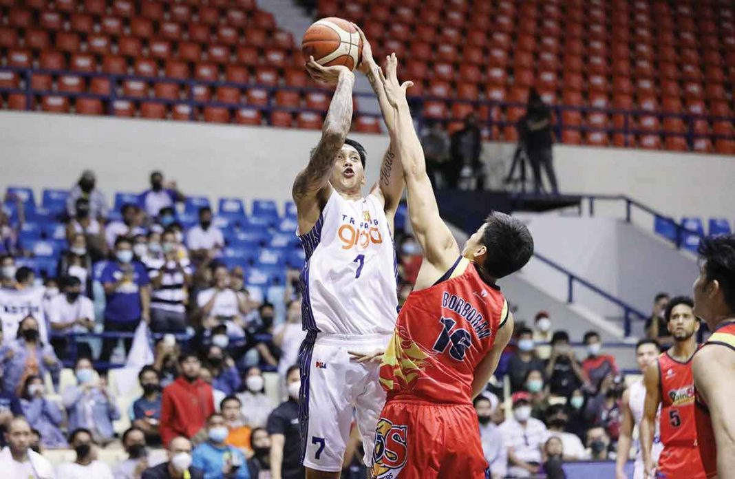Erram shines in OT, TNT blunts Painters