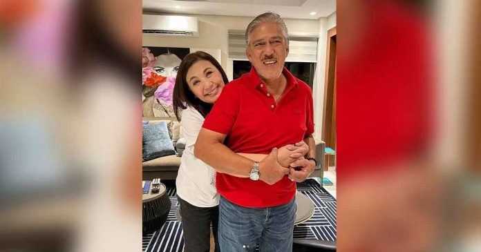 Sharon reunites with Tito Sotto, Helen Gamboa, cousins