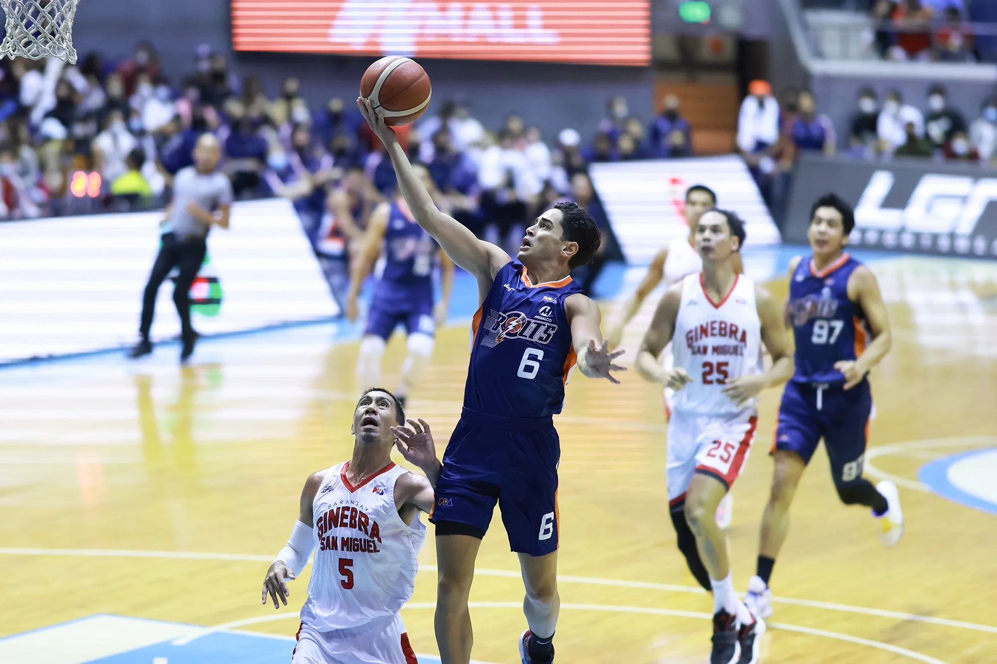 Meralco wallops Ginebra in PBA