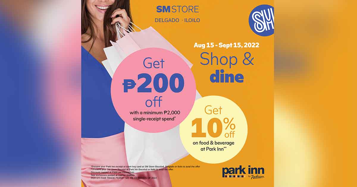 Park Inn by Radisson and SM Store offer back-to-back dining, shopping perks