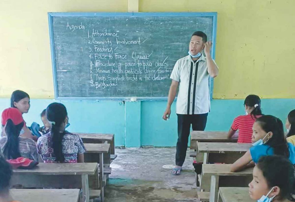 Face-to-face classes excite teachers, too; Education in time of ...