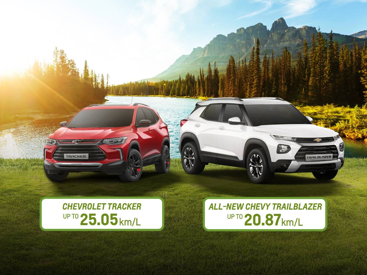 THE CHEVROLET TRAILBLAZER AND TRACKER SCORE OUTSTANDING FUEL EFFICIENCY ...