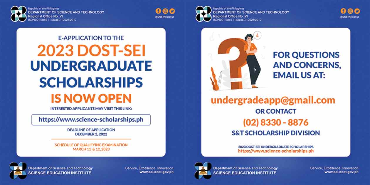 Dost Sei Now Accepts Application For 2023 Undergraduate Scholarships