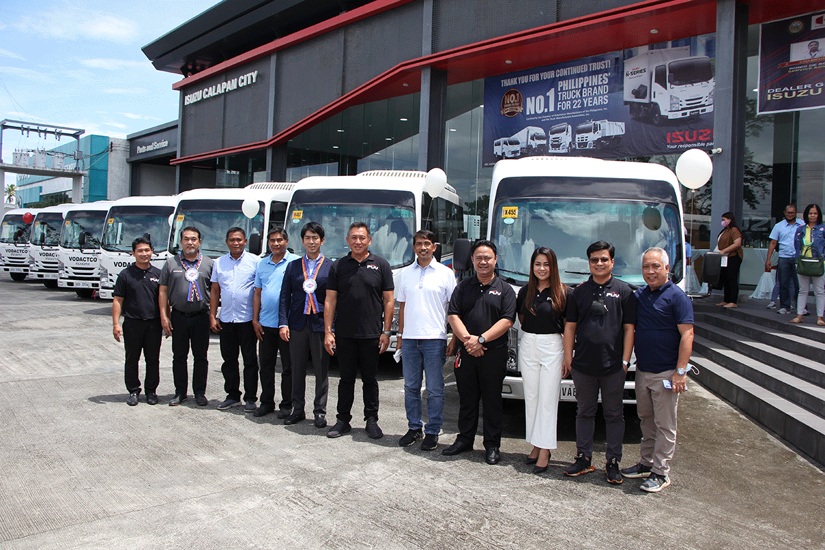 Isuzu Philippines turns over first modern Isuzu PUV to Oriental Mindoro