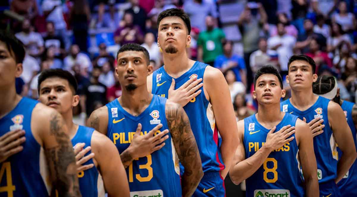 Gilas drops 8 spots in FIBA world rankings