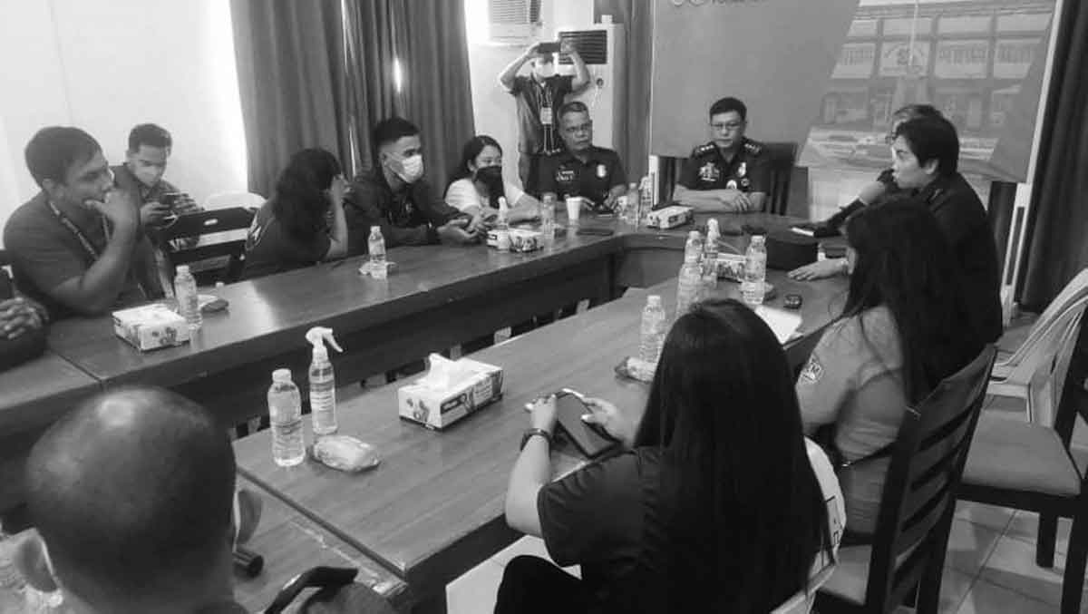 ICPO, media hold security dialogue