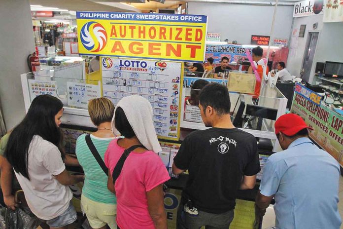 Lotto sales in NegOcc averaging P18M-P22M a month