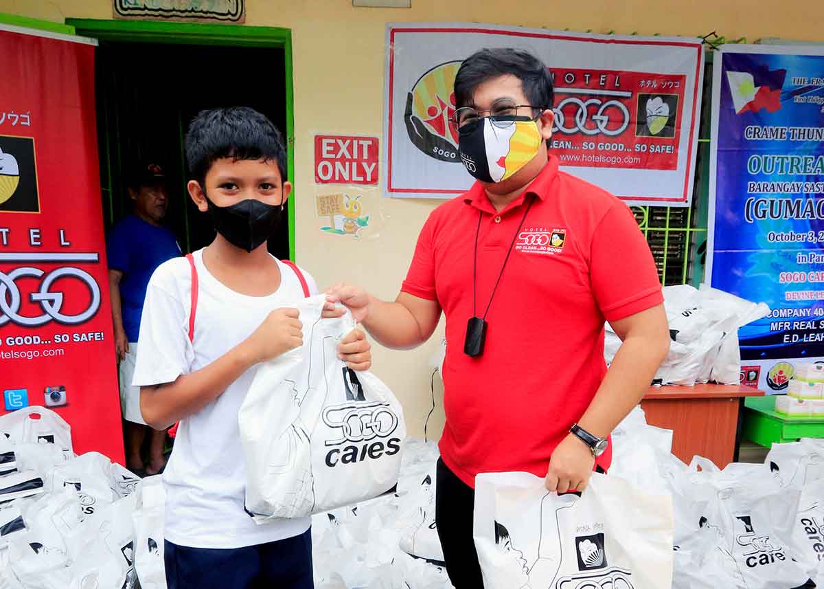 Sogo Cares donated about 1M in Brigada Eskwela Initiatives