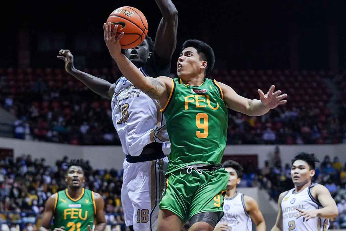 Sajonia scores 12, FEU upsets NU in UAAP