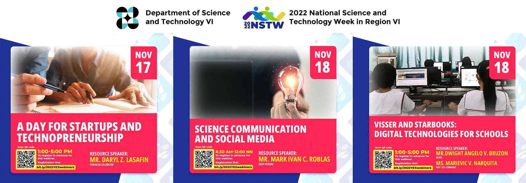 DOST’s annual science celebration in WV features webinars for youth