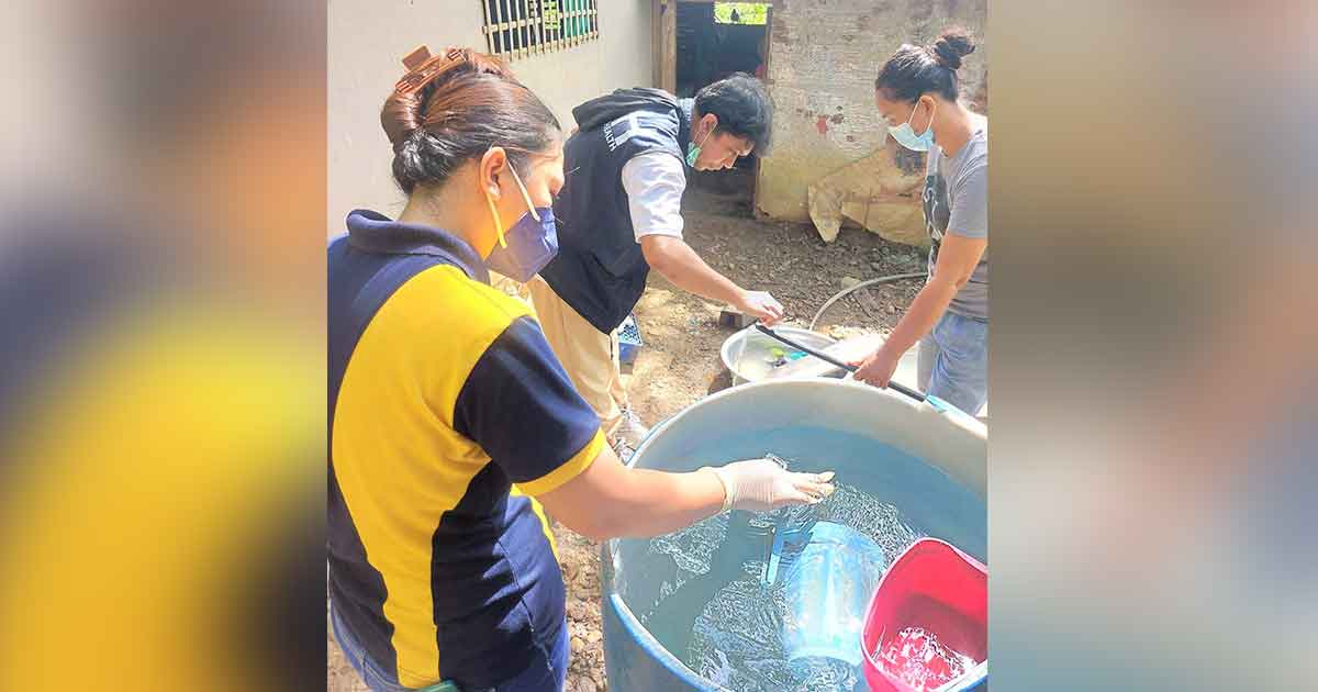 DOH-6 teaches clean, safe food preparation in Ajuy