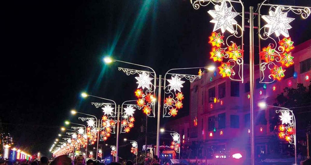 Iloilo under the holiday eve skies