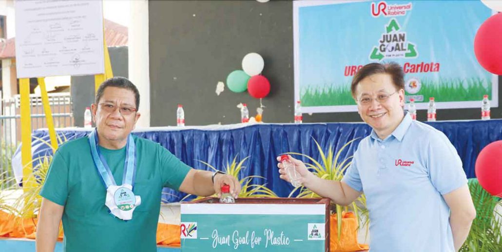 LA CARLOTA SUPPORTS URC’S PLASTIC WASTE PROGRAM