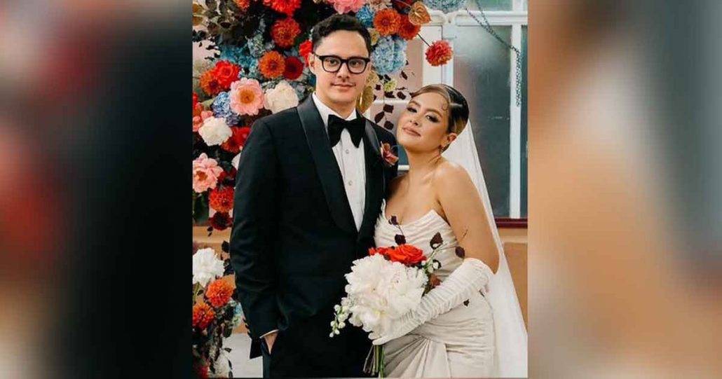 Janno Gibbs and Bing Loyzaga's daughter Alyssa gets married