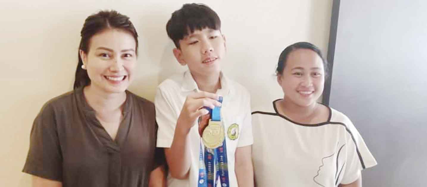 Ilonggo kid wins medals in Math Olympiad in Indonesia