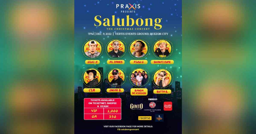 First Christmas concert stage HipHop all-stars Ready to make Salubong ...