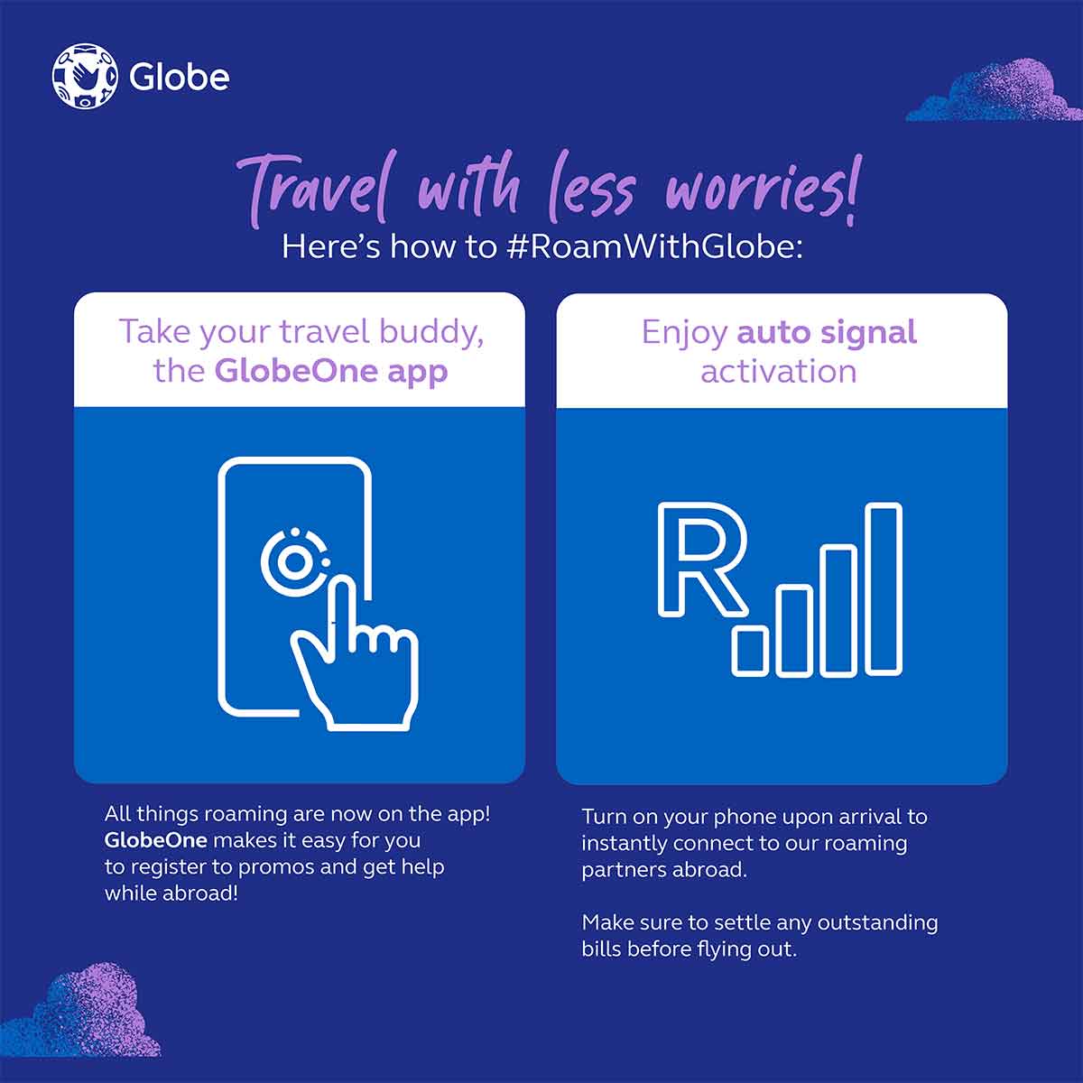Unlock a worry-free trip abroad with essential roaming tips from Globe
