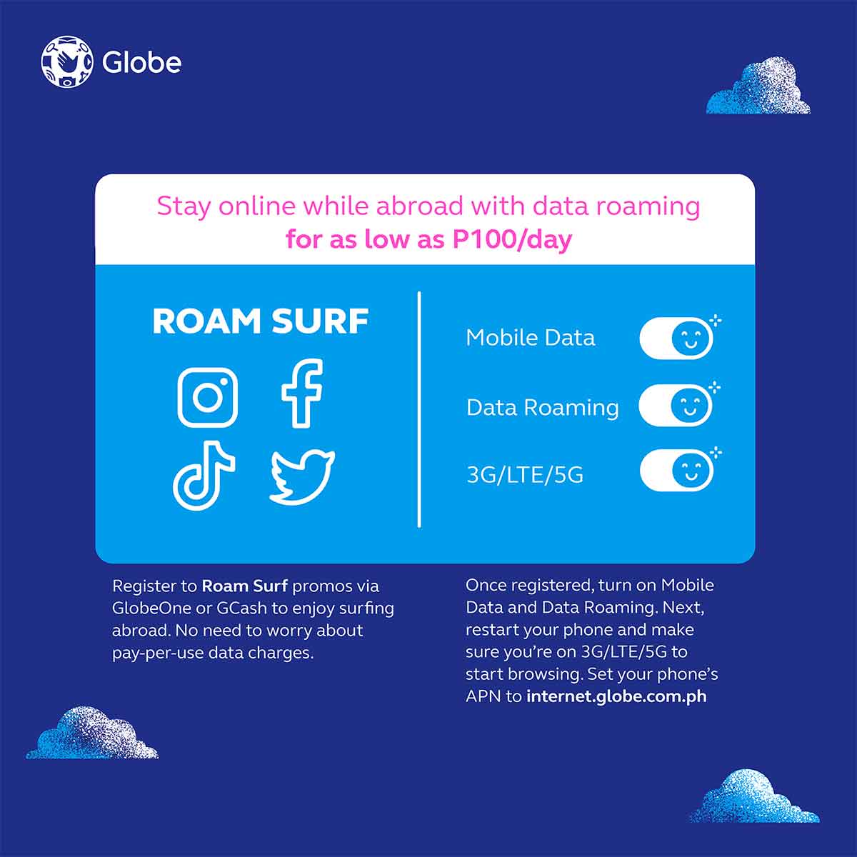 Unlock a worry-free trip abroad with essential roaming tips from Globe