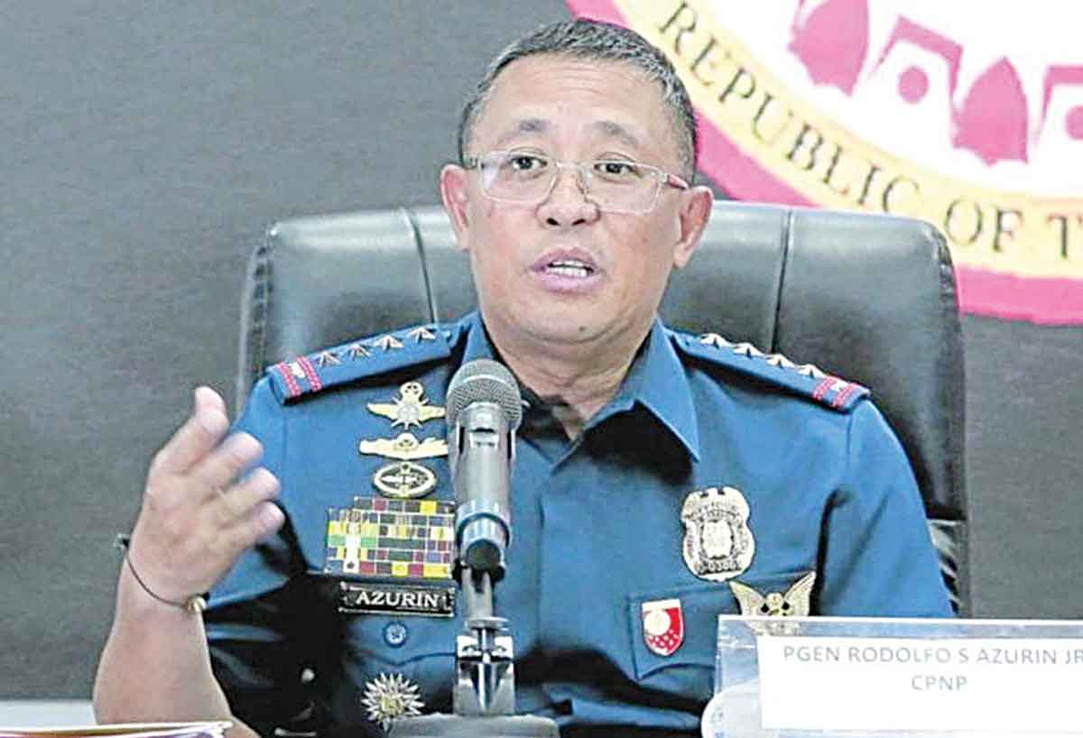 Azurin admits some top cops have low morale as PNP undergoes ‘trial’