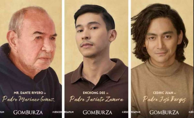 Cast of historical film 'GomBurZa' unveiled