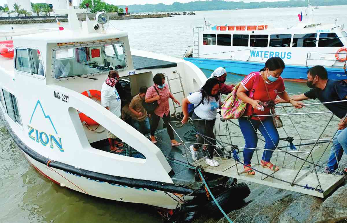 MARINA sets new sched for Jordan-Parola trips