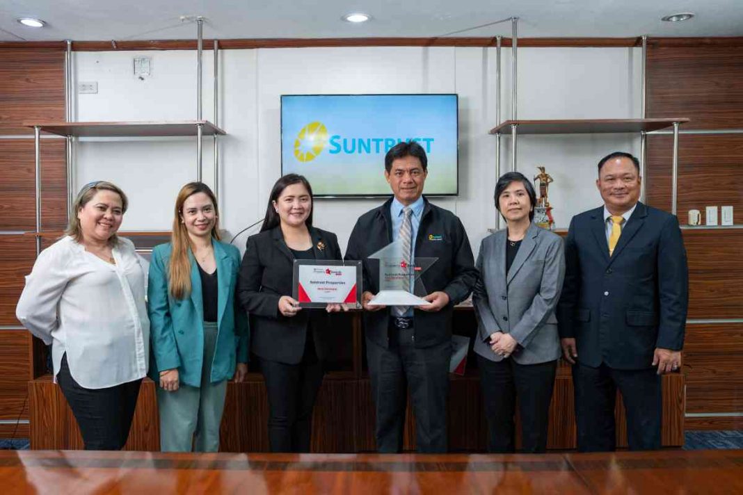 Suntrust - “Best Developer” for Luzon