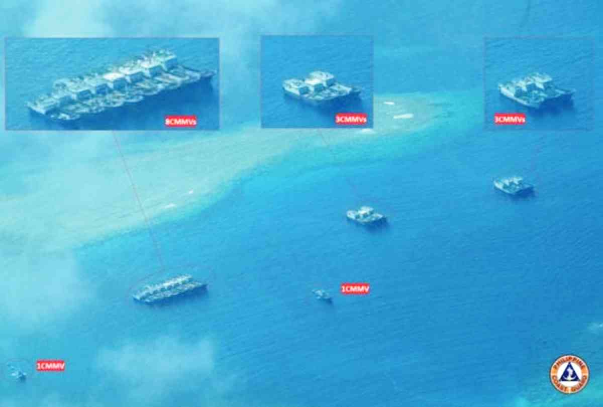 Chinese militia vessels in WPS shows China continues to ignore PH ownership