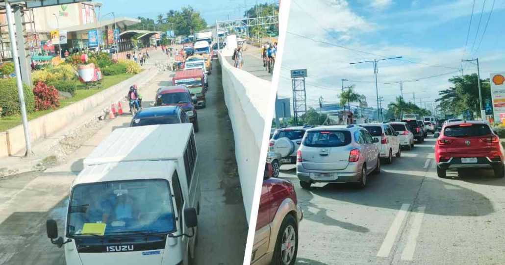 ‘WALK OF SHAME’: Stranded commuters scale defective Ungka flyover
