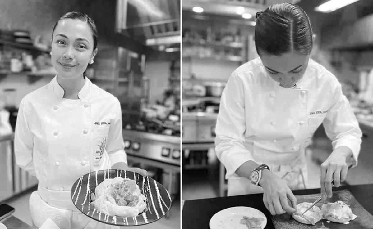 Jodi Sta. Maria goes to culinary school