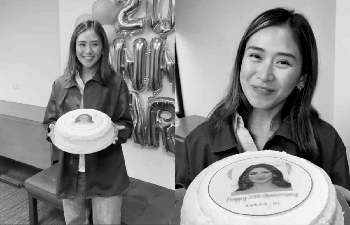Sarah Geronimo thanks parents as she marks 20th year in showbiz