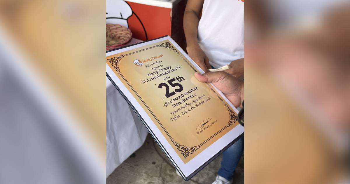Mang Tinapay Santa Barbara, Iloilo Branch Holds Successful Grand ...
