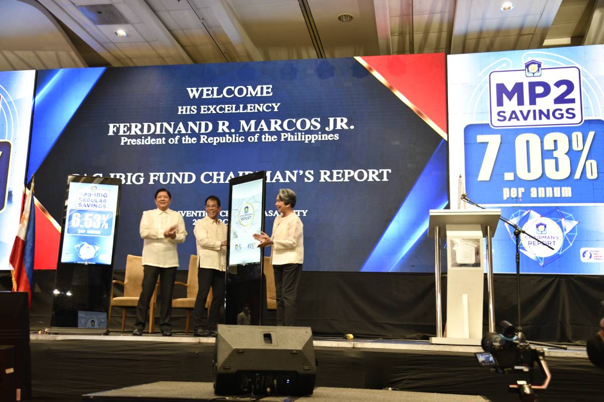 PBBM lauds highest Pag-IBIG dividend rates since pandemic