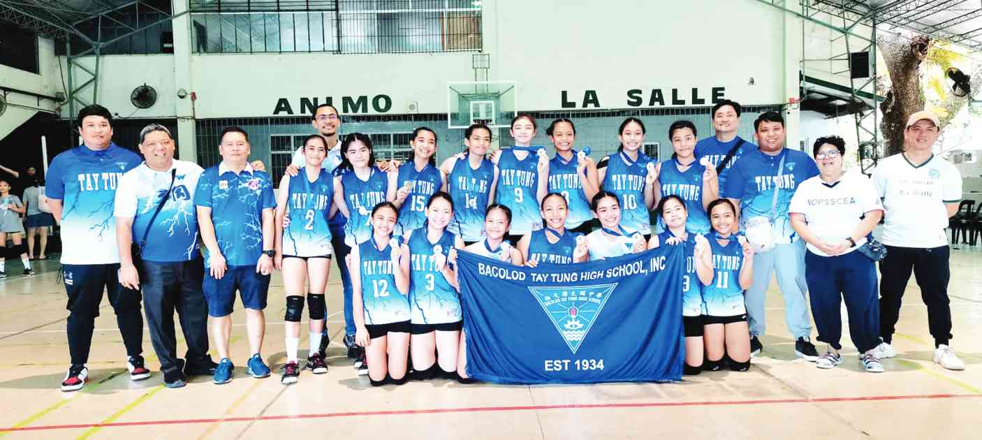 Bacolod Tay Tung, St. John’s capture NOPSSCEA volley titles