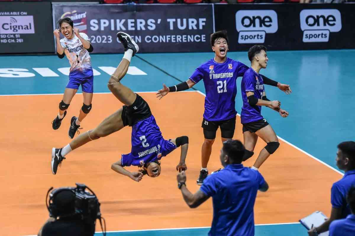 D’Navigators-Iloilo stuns Cotabato in Spikers’ Turf semis