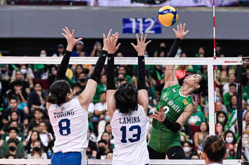 DLSU sweeps NU, goes 7-0 in UAAP women’s volleyball