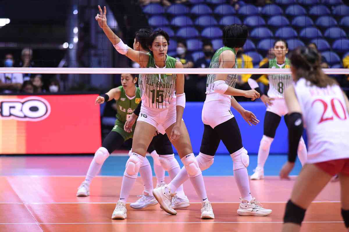 DLSU sweeps UE, stays unbaten in UAAP women’s volley