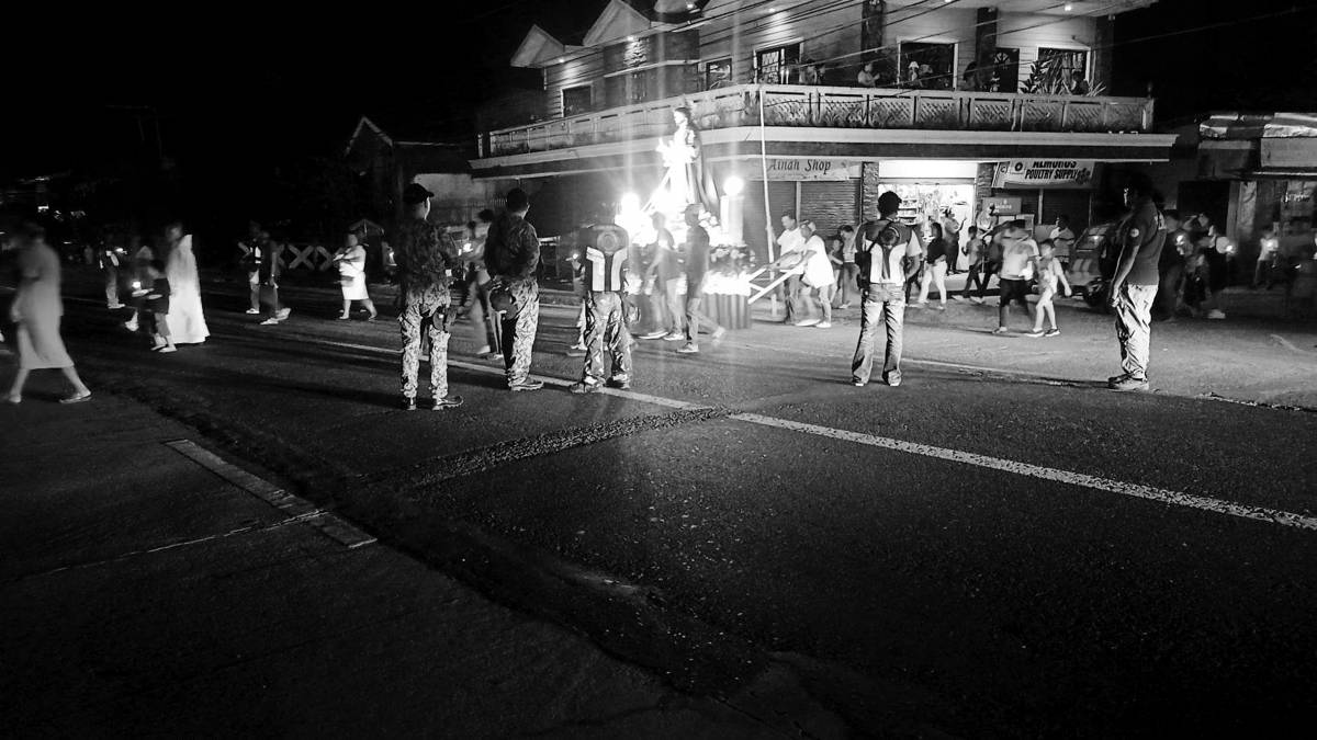 Antique reports peaceful Holy Week