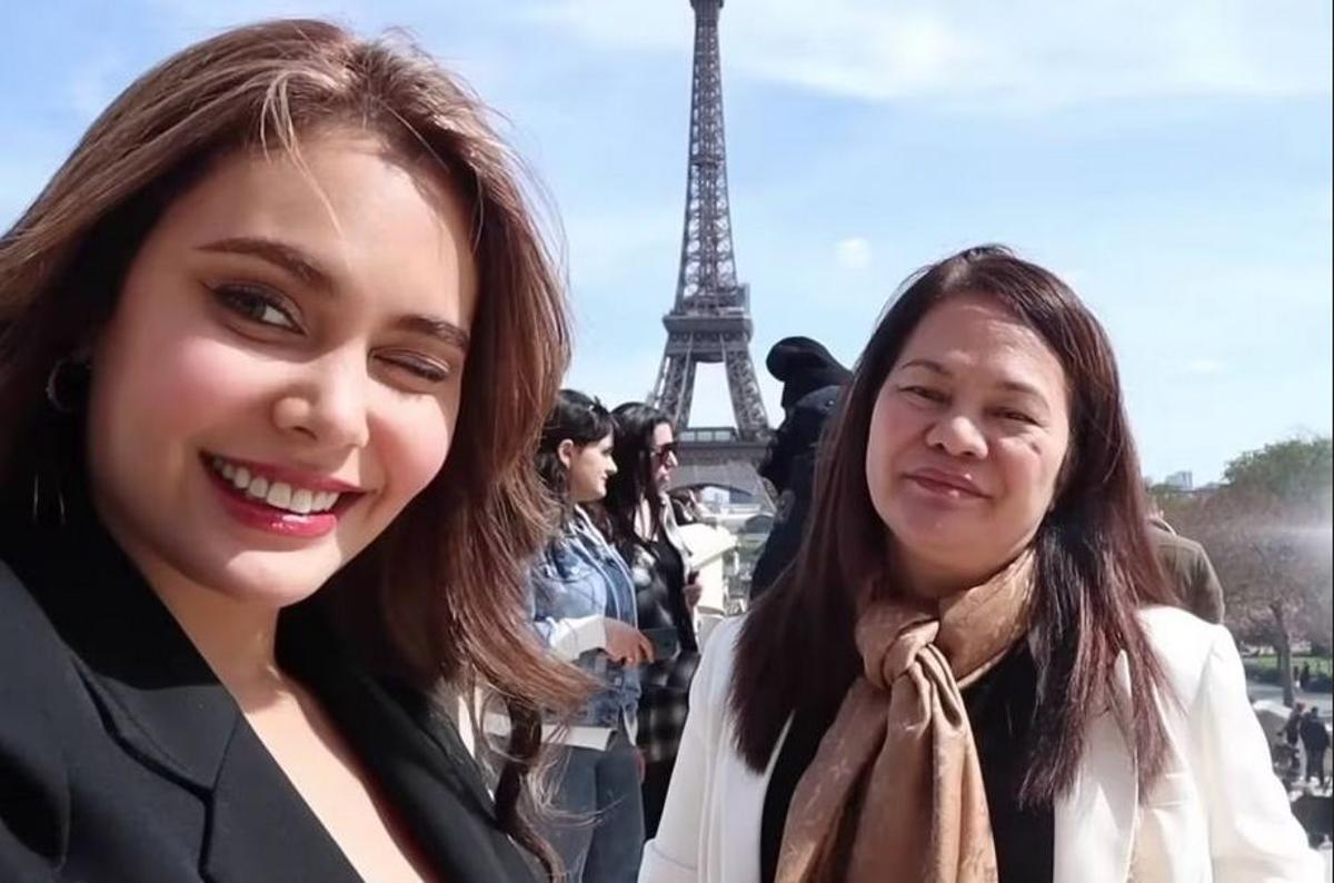 Ivana fulfills mom's dream to see Eiffel Tower
