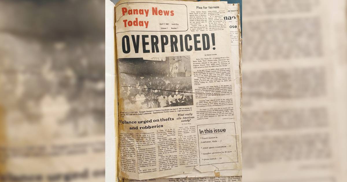 PANAY NEWS MILESTONES