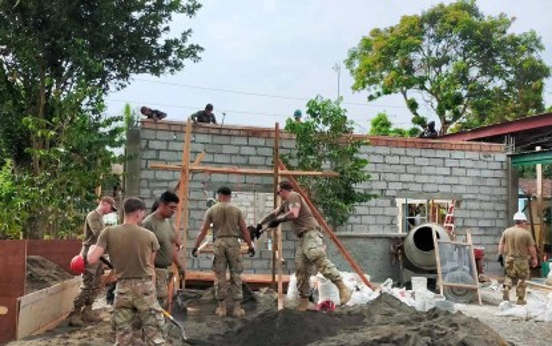 Balikatan 2023 builds shelter for abused children