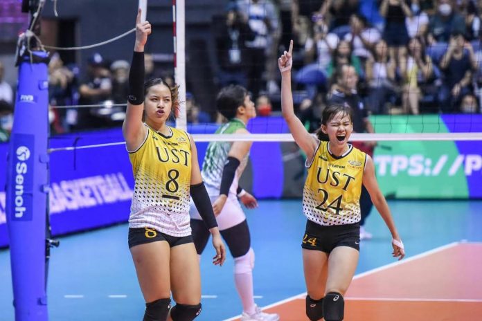 Laure, UST deal DLSU 1st loss in UAAP women’s volley