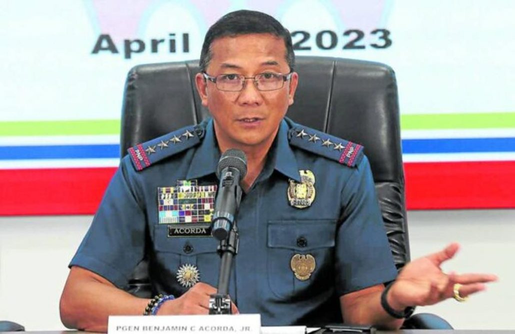 Acorda orders revamp of top PNP leadership