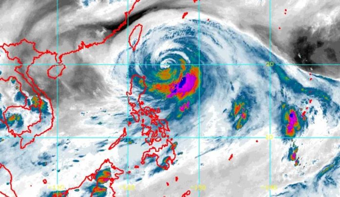 Typhoon Betty slightly accelerates, Signal No. 2 up in 3 provinces