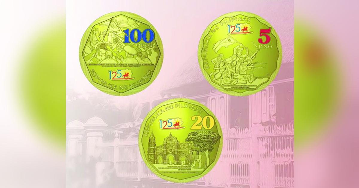BSP unveils special coins for 125th Independence anniv
