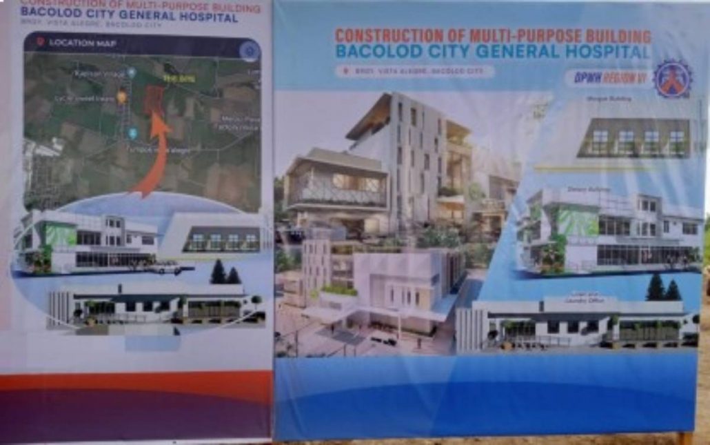 Bacolod hospital construction gets addt’l P250M