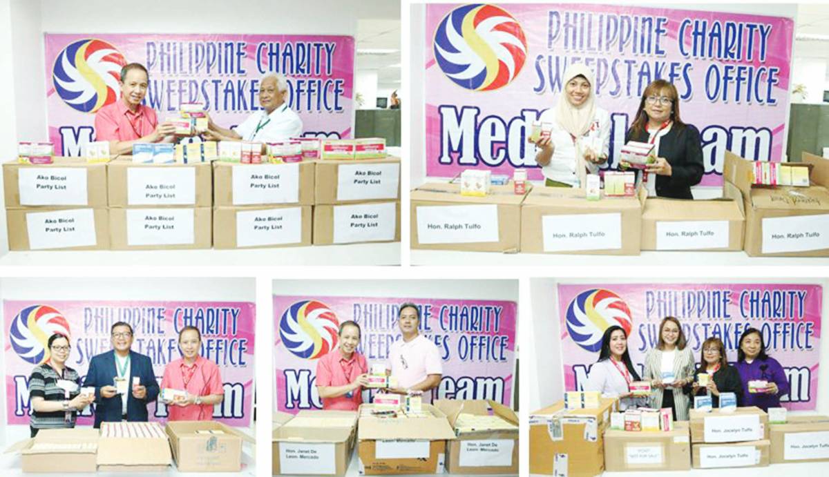 PCSO turns over P130K worth of medicines to 5 recipients
