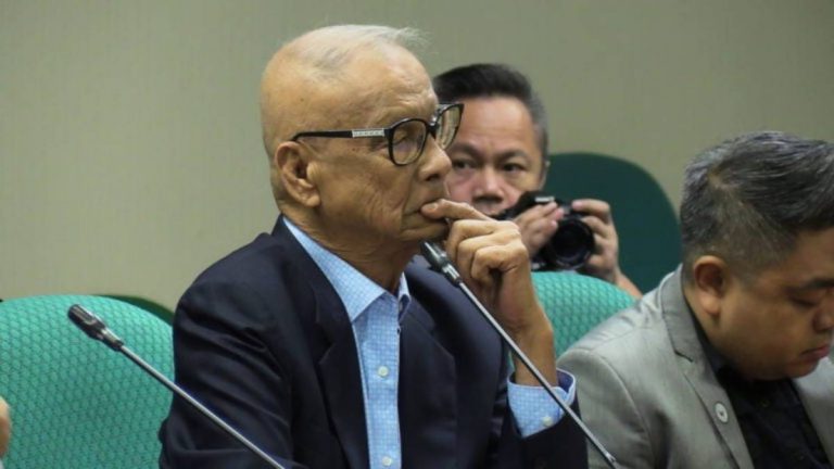 Former senator Rodolfo ‘Pong’ Biazon passes away
