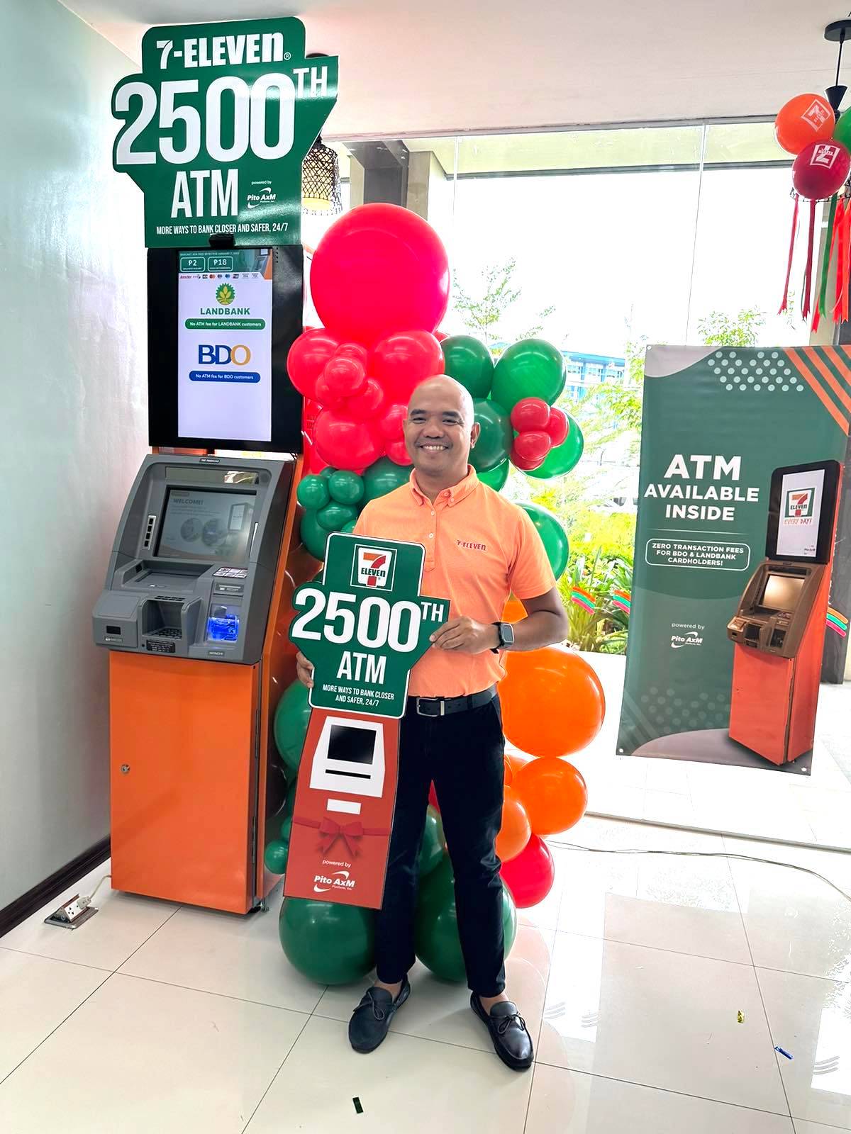 7-Eleven PH marks new milestone with 2,500th ATM