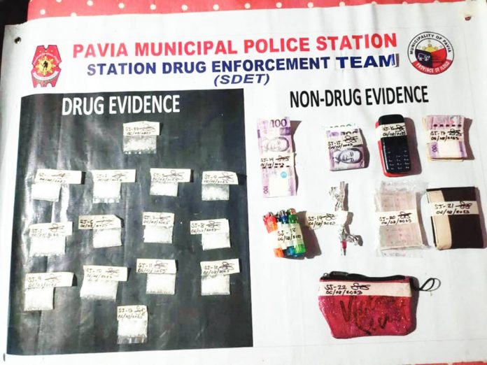 Nearly P.5M ‘shabu’ seized from Pavia couple