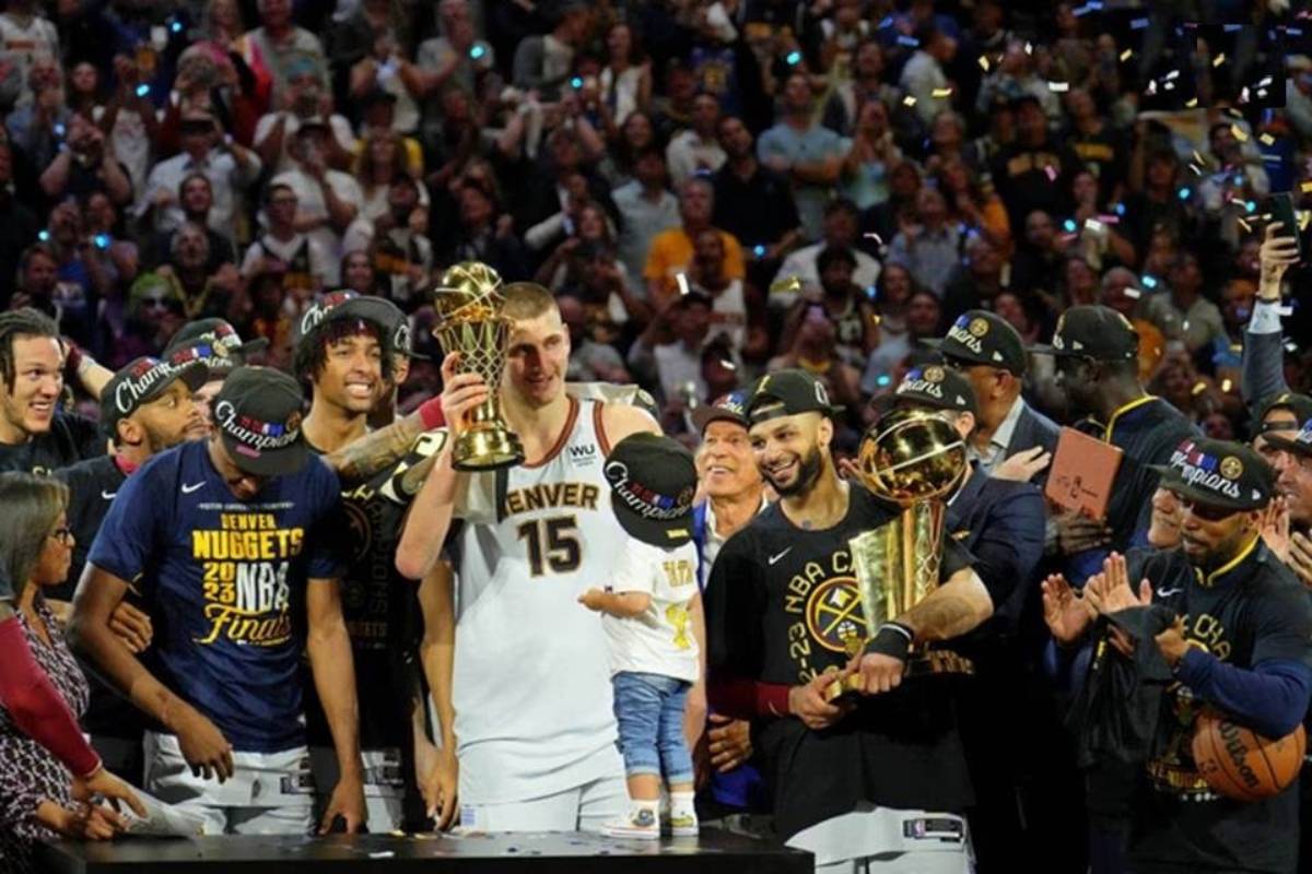 Nuggets beat Heat to win first NBA title